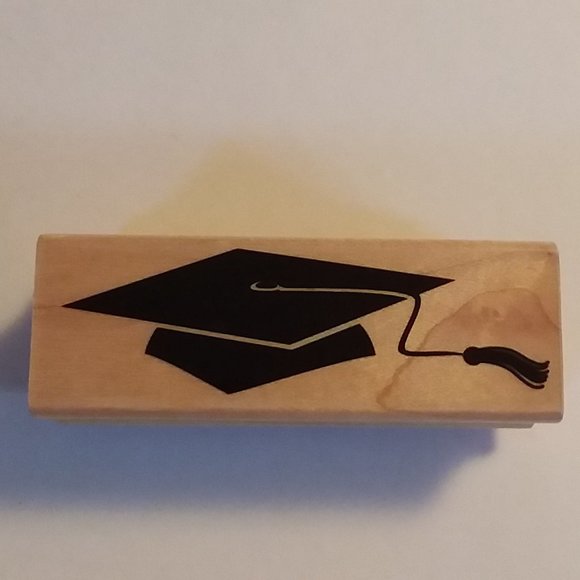 Office | Graduation Cap Ink Stamp | Poshmark